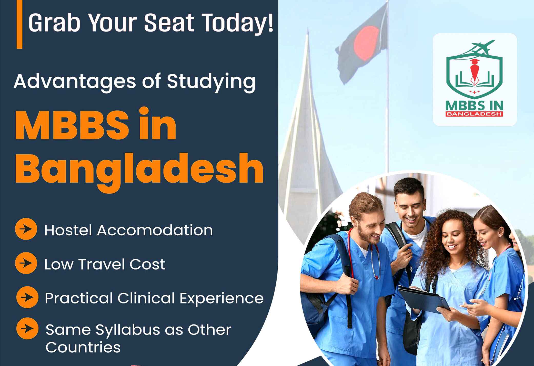 Study MBBS in Bangladesh 2025-26 – Admissions Open